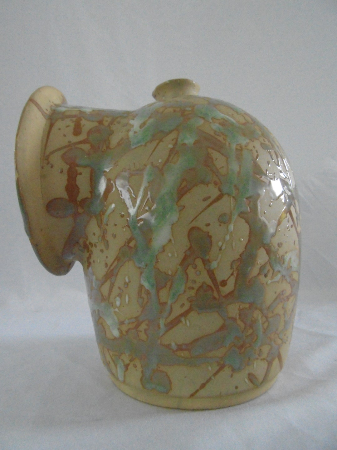 Studio Pottery Salt Pig 1970s - Etsy