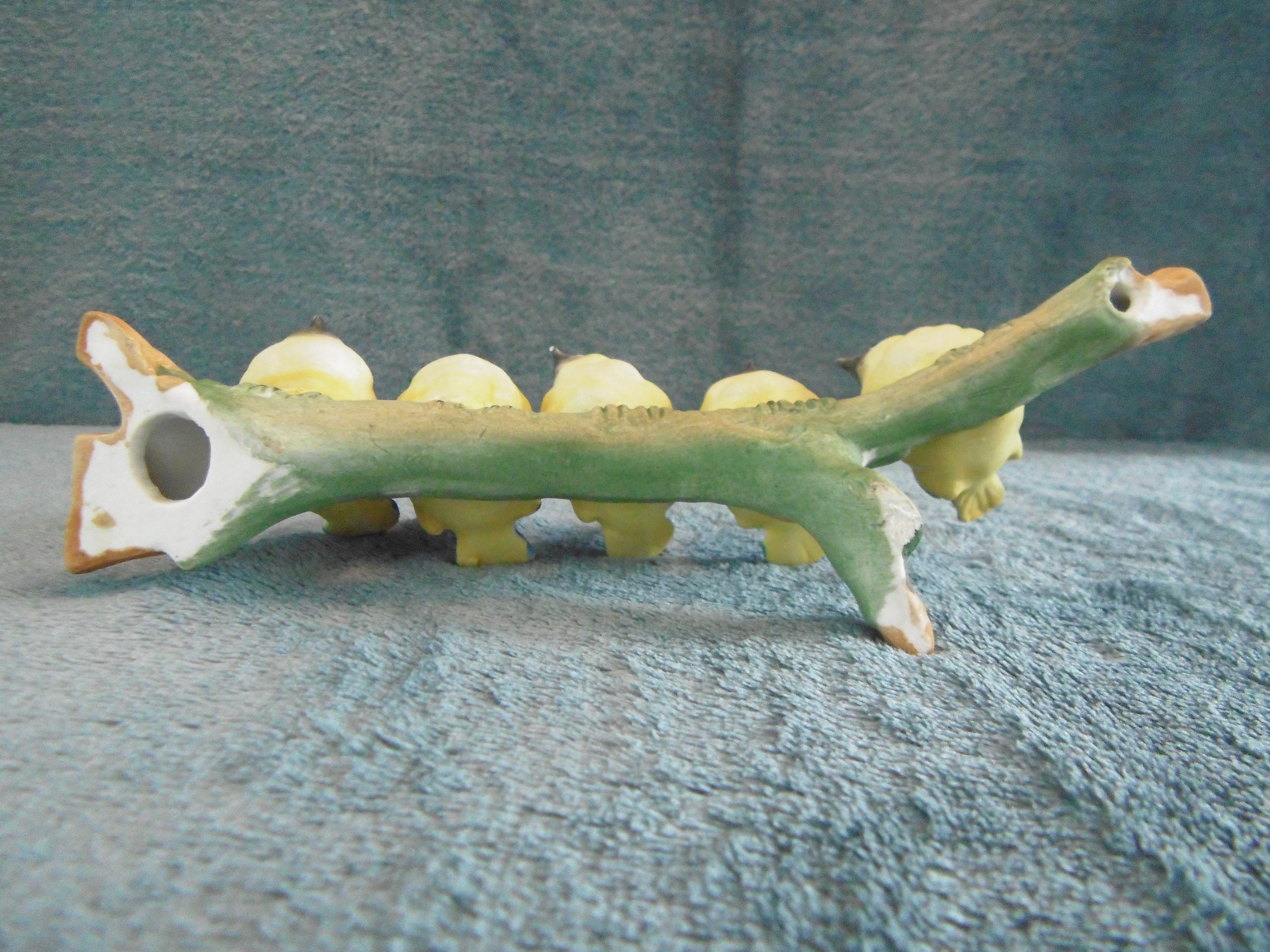 Vintage 1980s Ceramic Blue Birds on Branch Figurine - Etsy