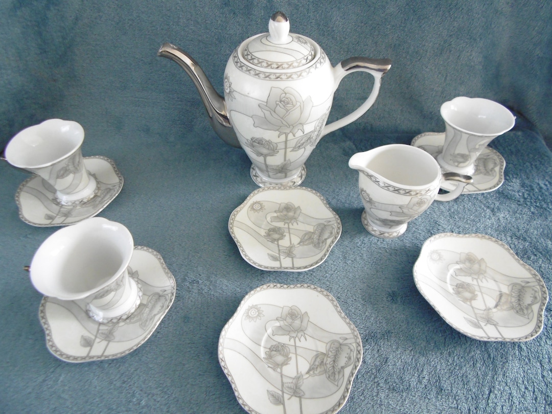 D'lusso Home Collection Coffee Set 1990s - Etsy