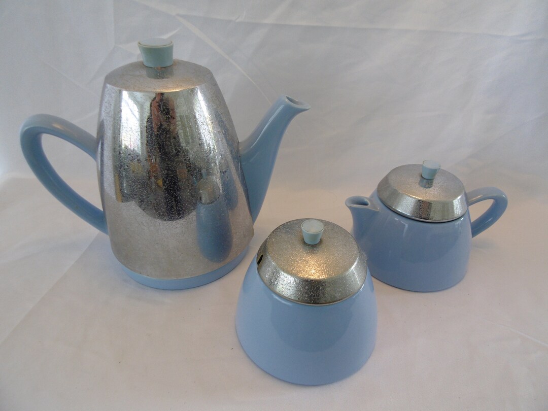 Iconic Heatmaster Coffee Pot, Sugar Bowl and Creamer 1950s - Etsy