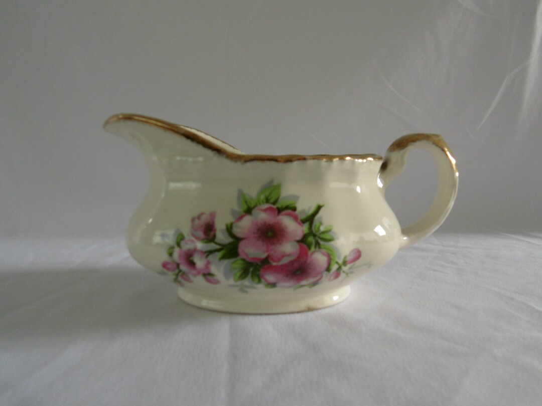 Cream Petal - Grindley Milk Jug 1940s - Etsy