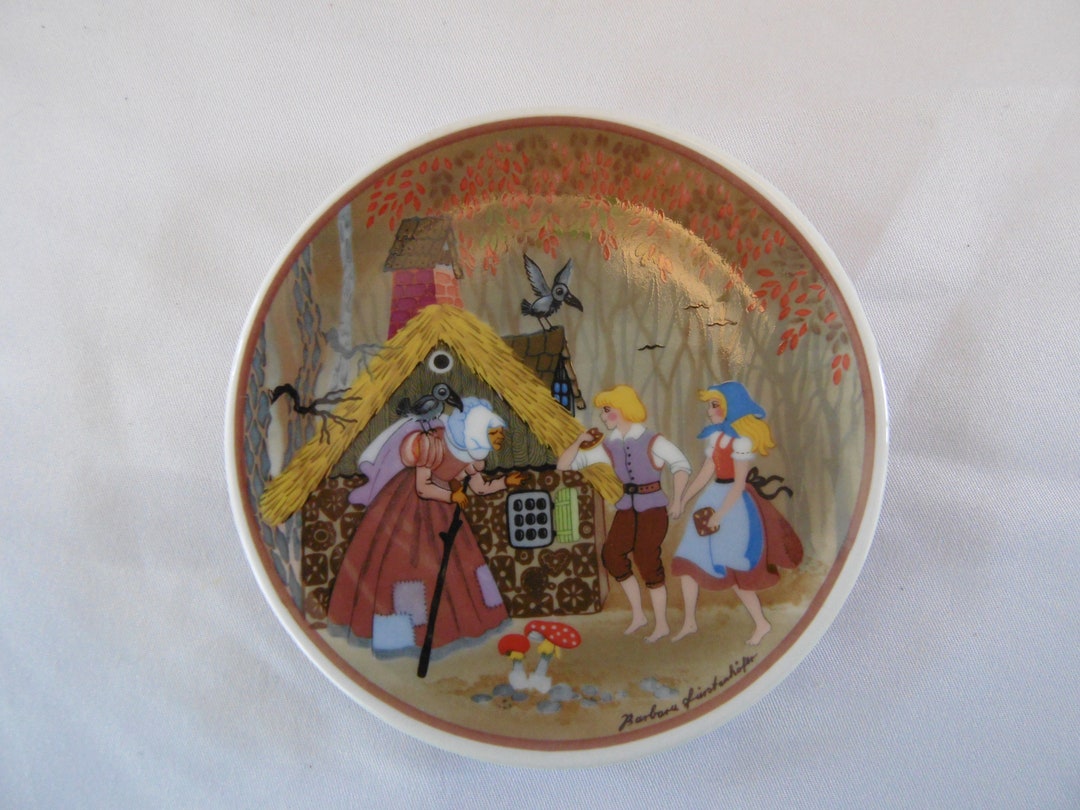 Hansel and Gretel Plate by Barbara Furstenhofer 1980s - Etsy