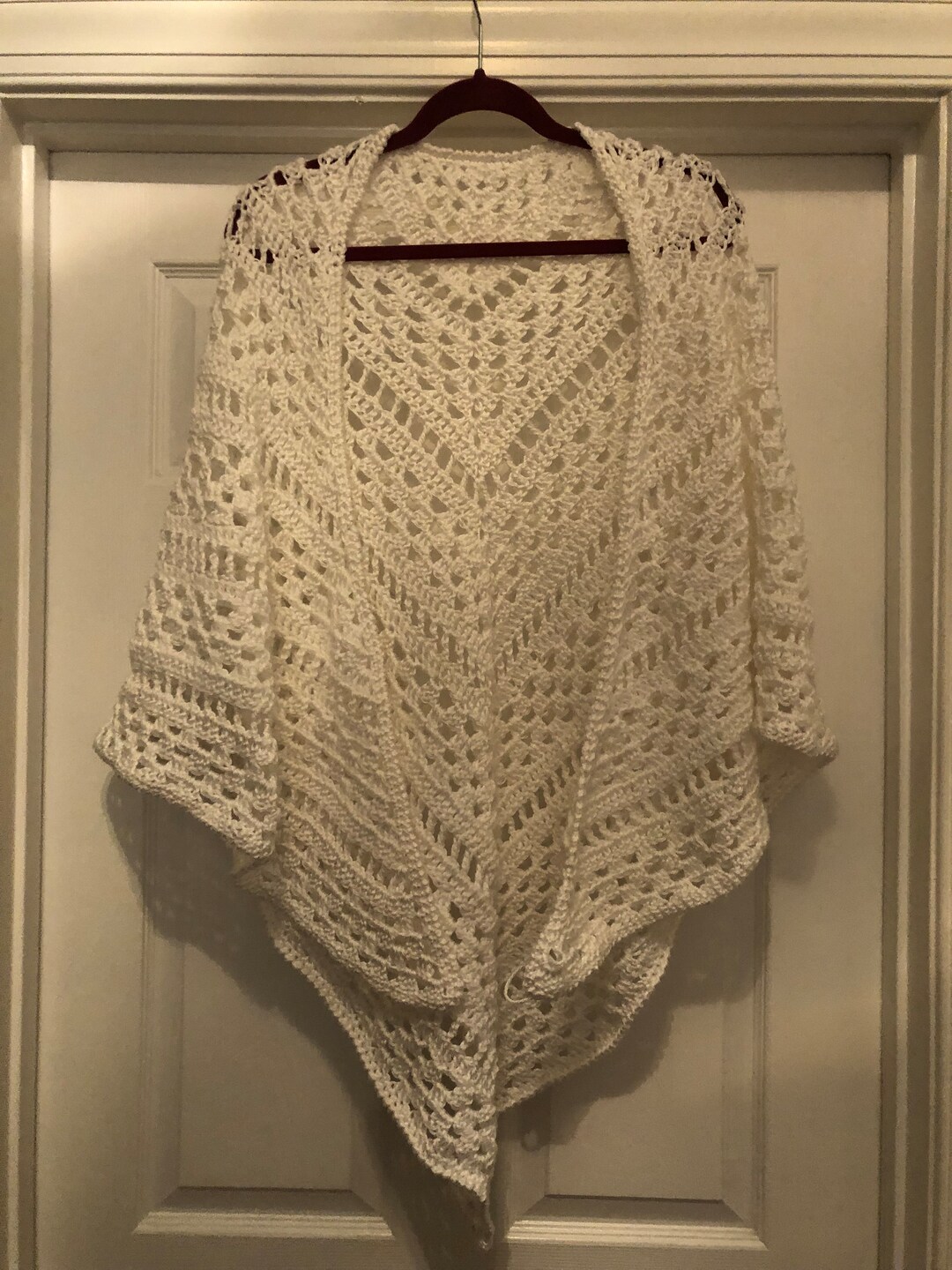 Over the Shoulder Shawl - Etsy