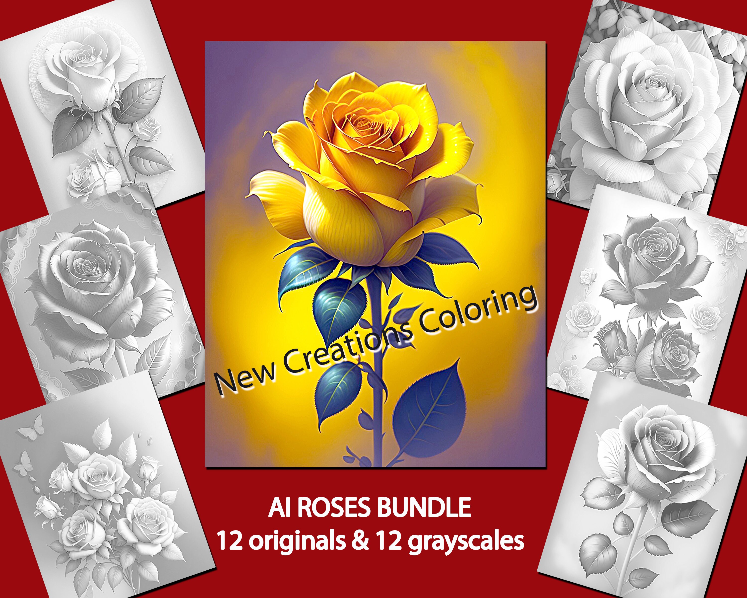 NCC AI Bundles: ROSES - Etsy