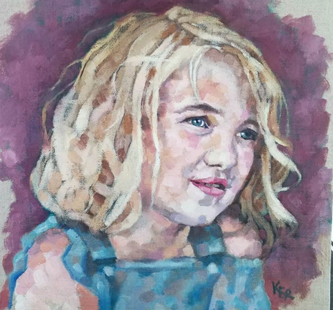 Custom Hand Painted Portraits in Oils - Etsy