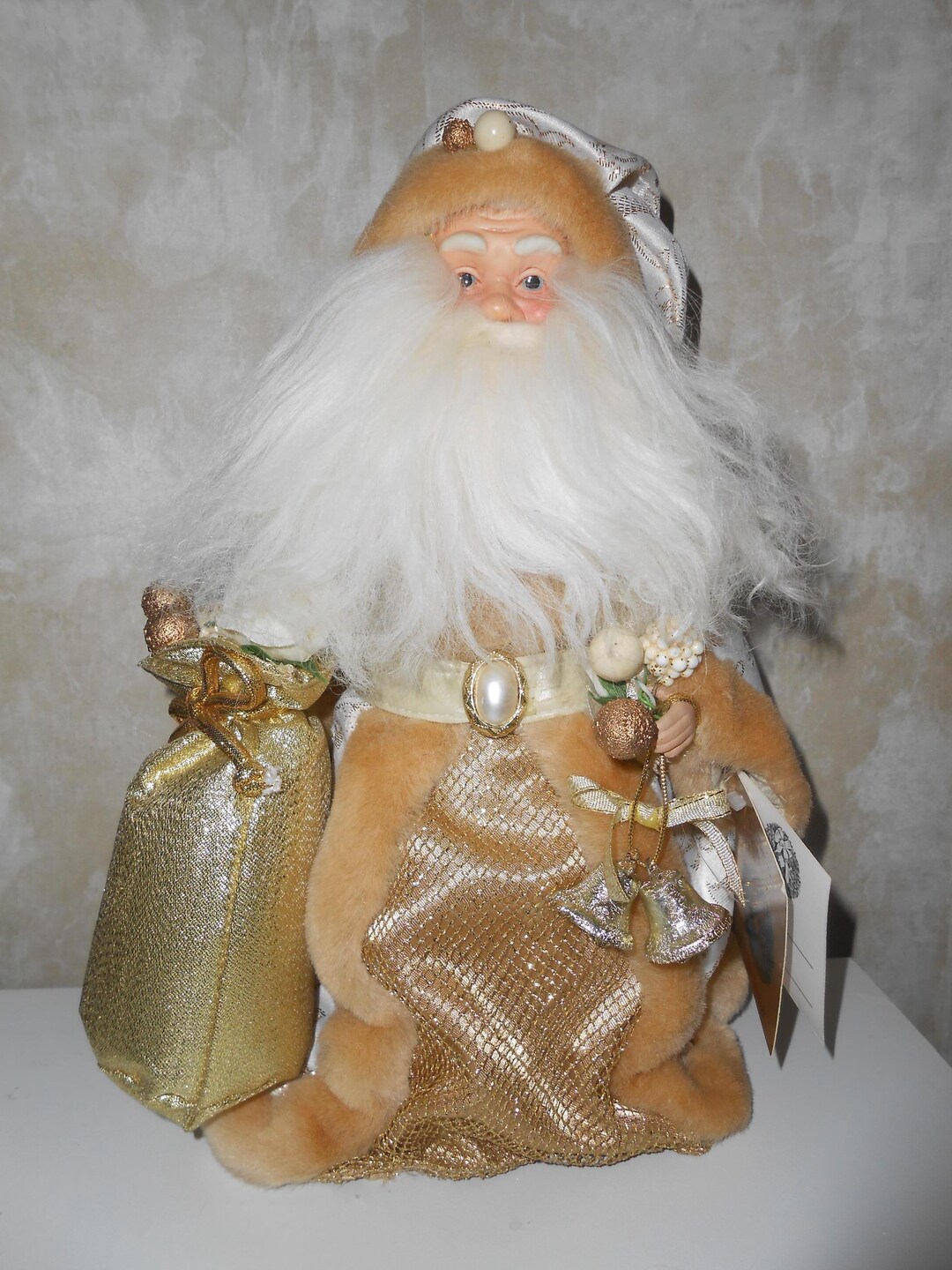 Vintage Dan Dee Collector's Choice Santa Tree Topper/tabletop Figure - Etsy