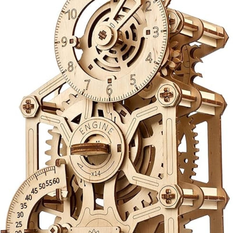 Wooden Clock Kit - Etsy