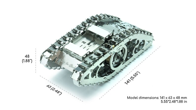 Marvel Tank Metal Kit Steampunk Dieselpunk Tank Kit escala modelo 3D ...