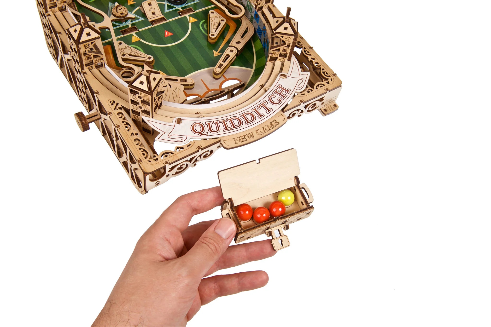 Harry Potter Quidditch™ Pinball Flipper DIY 3d Mechanischer Holz ...