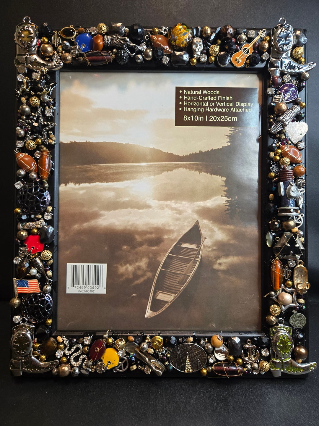 Art 8 X 10 Masculine Picture Frame a Gift or Present for a Man or Male ...