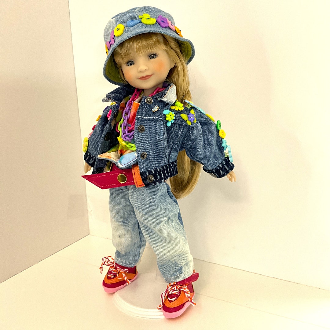 DIFF DECADES the 80s Doll Clothes Ensemble for 15 Doll Like Ruby Red - Etsy