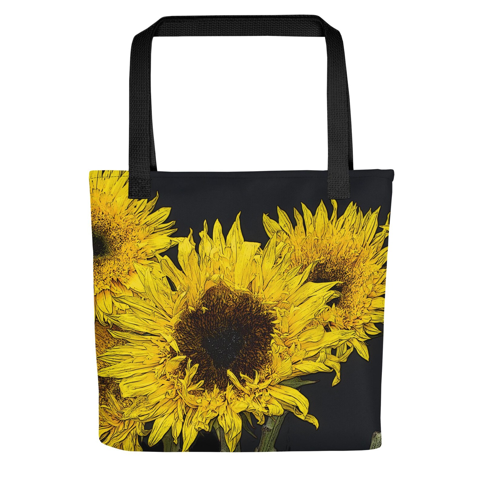 Tote Bag - Sunflowers - Etsy
