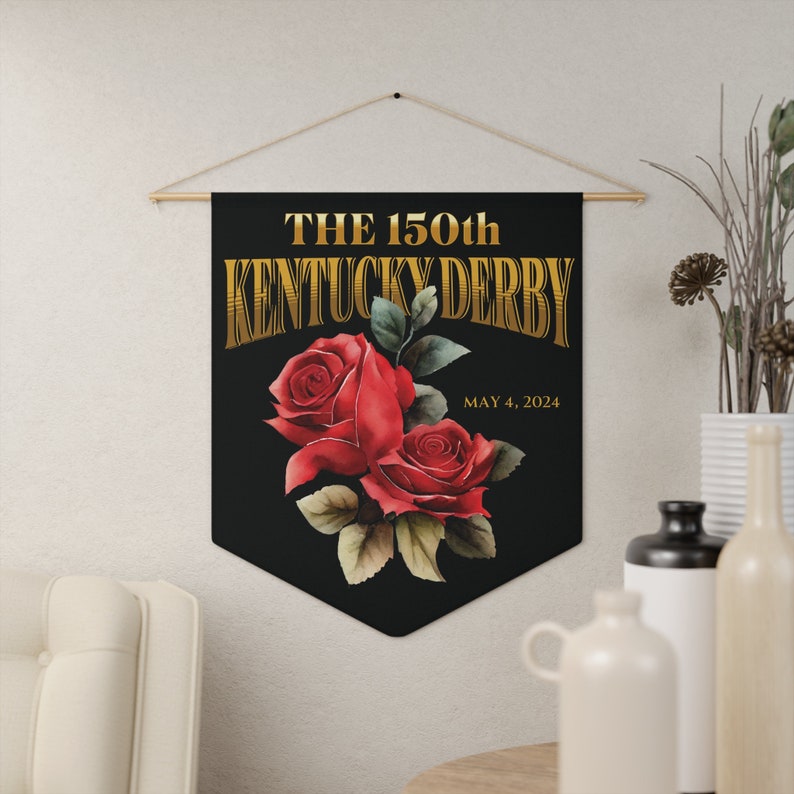 Kentucky Derby 150th Anniversary Pennant Kentucky Derby 150 ...