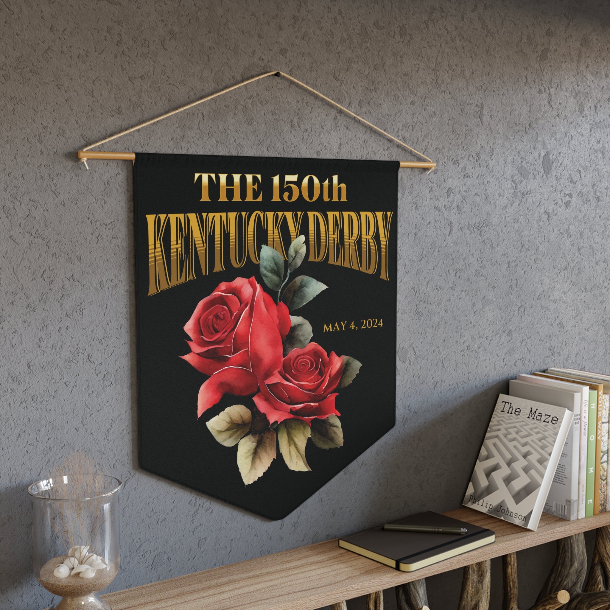 Kentucky Derby 150th Anniversary Pennant Kentucky Derby 150 ...