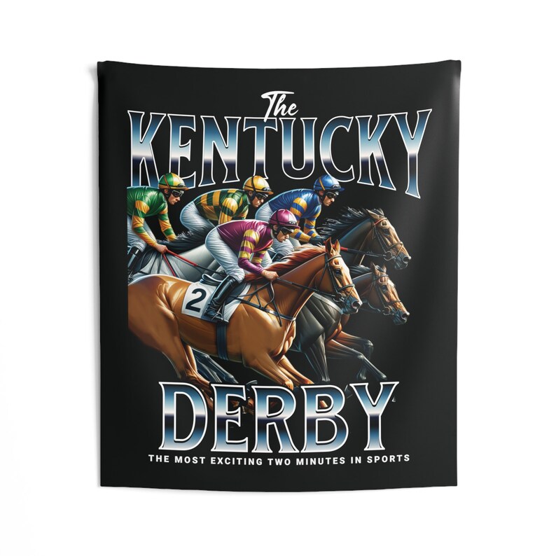 Kentucky Derby Wall Tapestry/photo Booth Backdrop - Epic 150th Derby ...