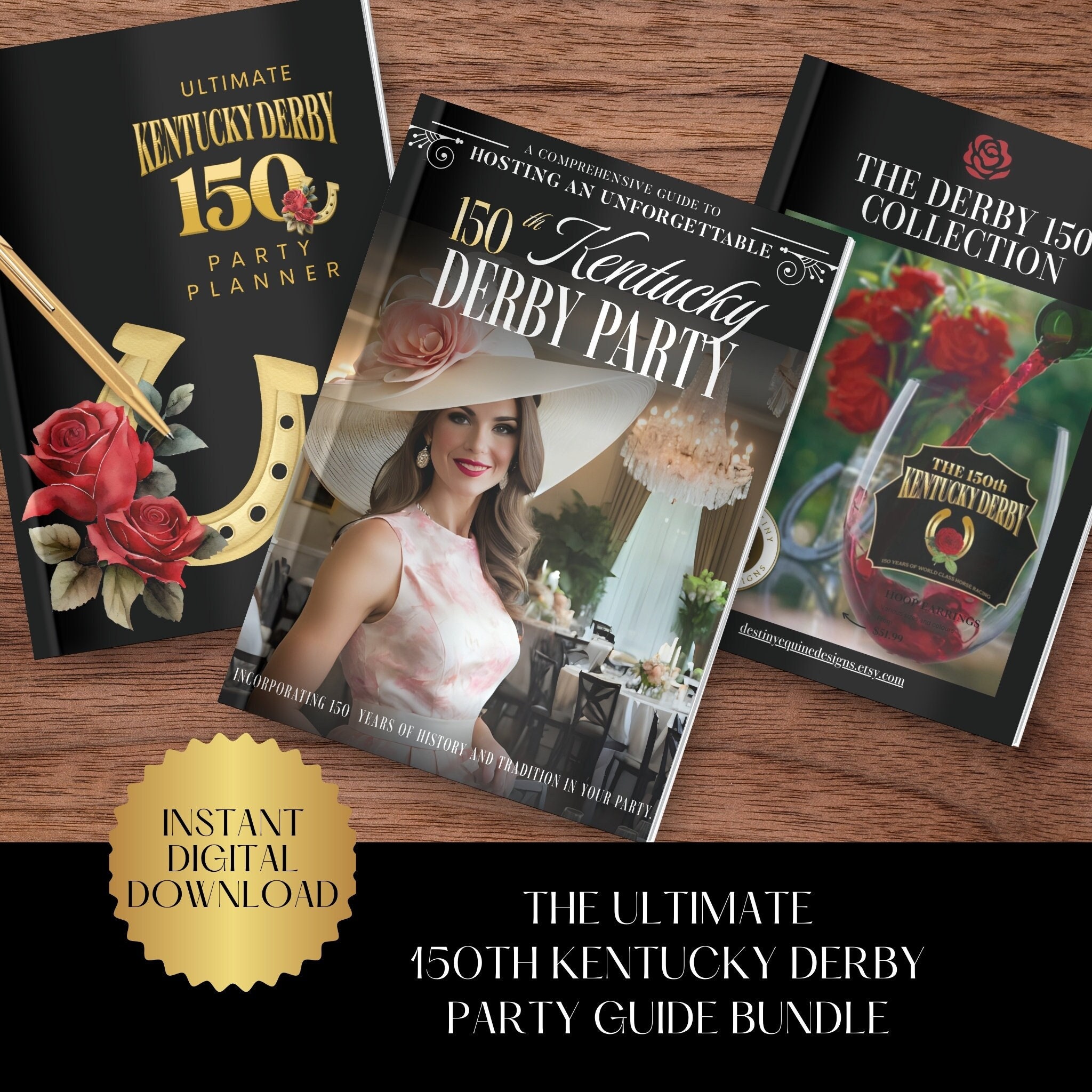 Kentucky Derby 150 Party Guide Bundle: Host the Ultimate 150th ...