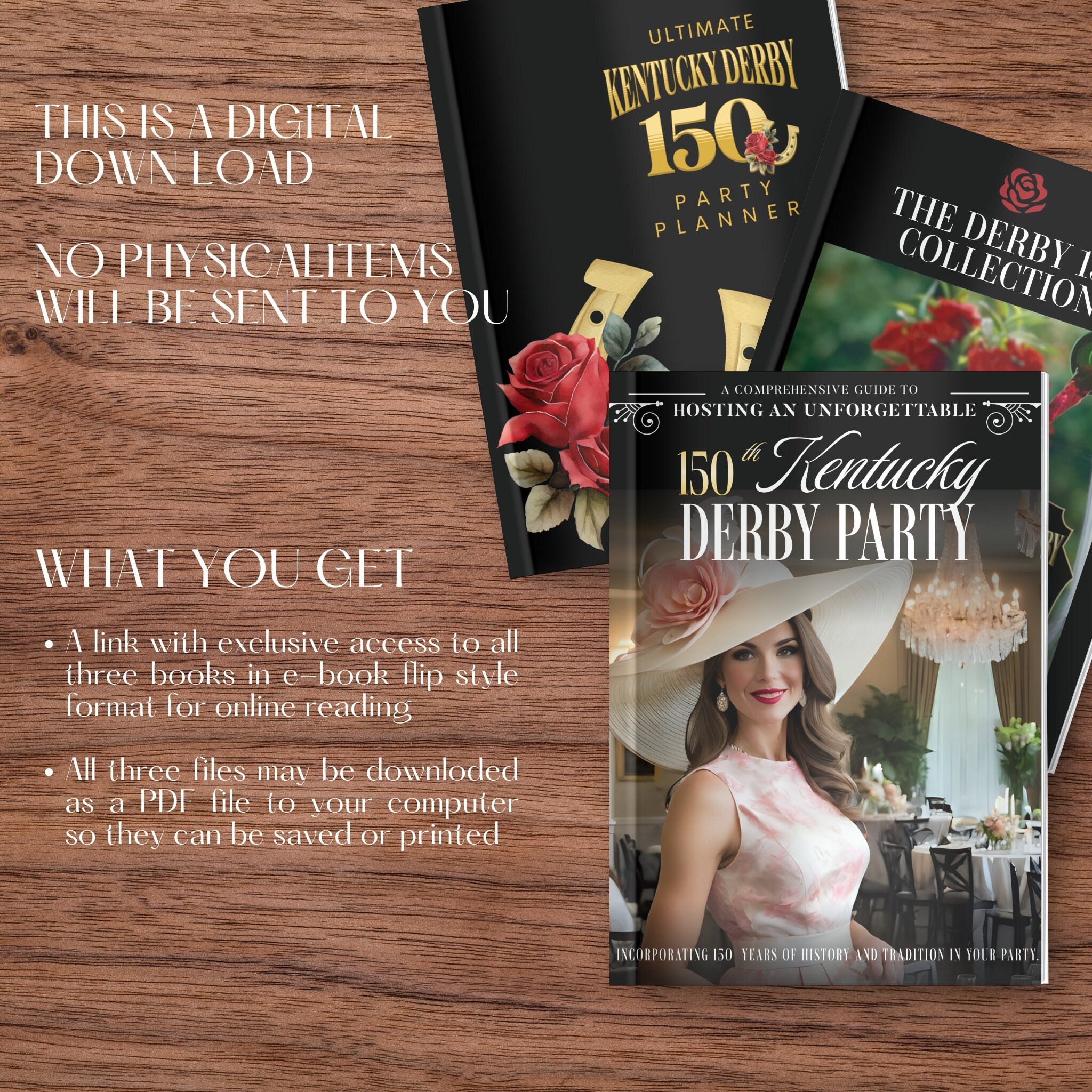 Kentucky Derby 150 Party Guide Bundle: Host the Ultimate 150th ...