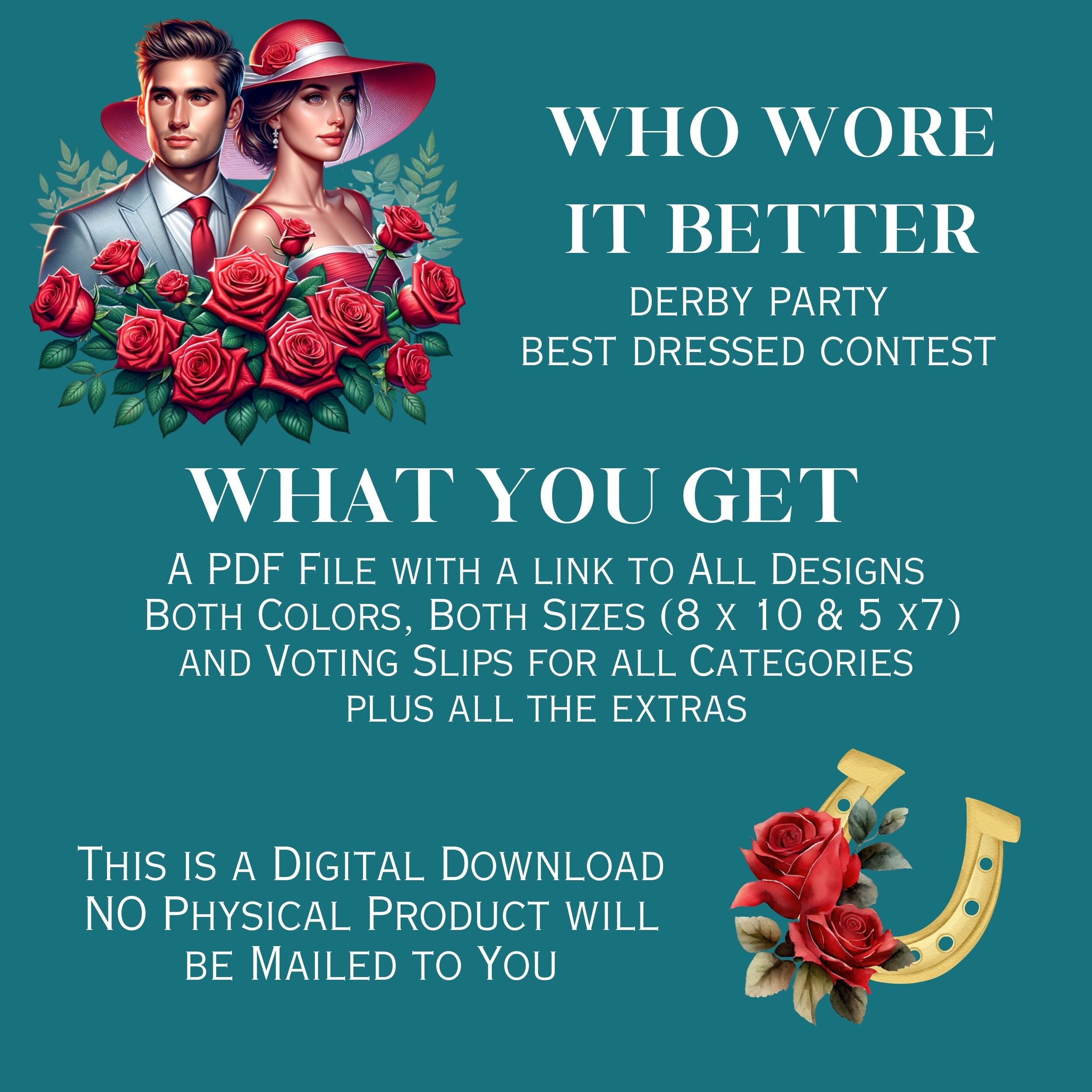 Kentucky Derby Party Who Wore It Better Contest, Kentucky Derby Party ...