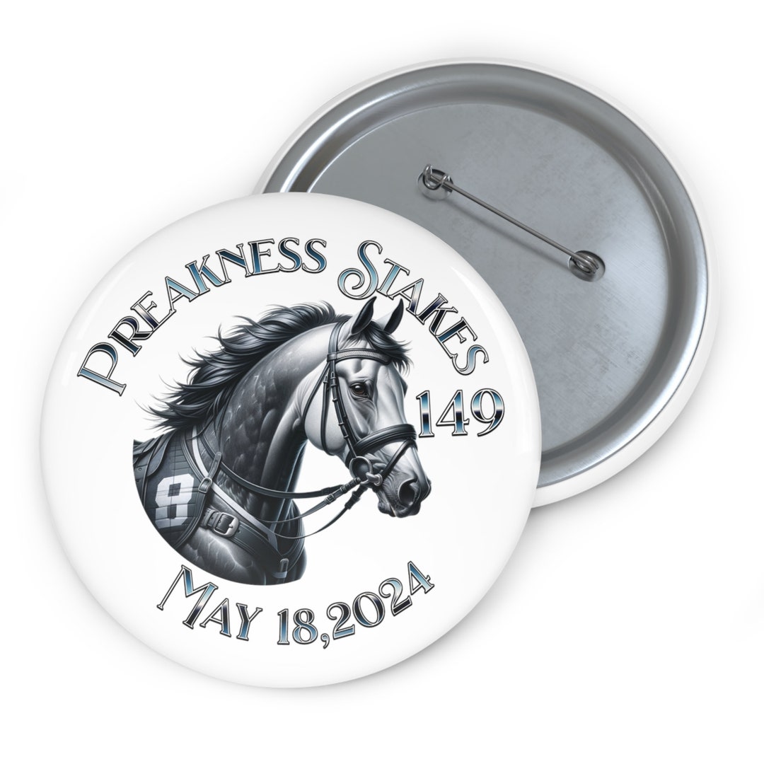 149th Preakness Stakes Pin Buttons - Derby Party Supplies - Derby Party ...