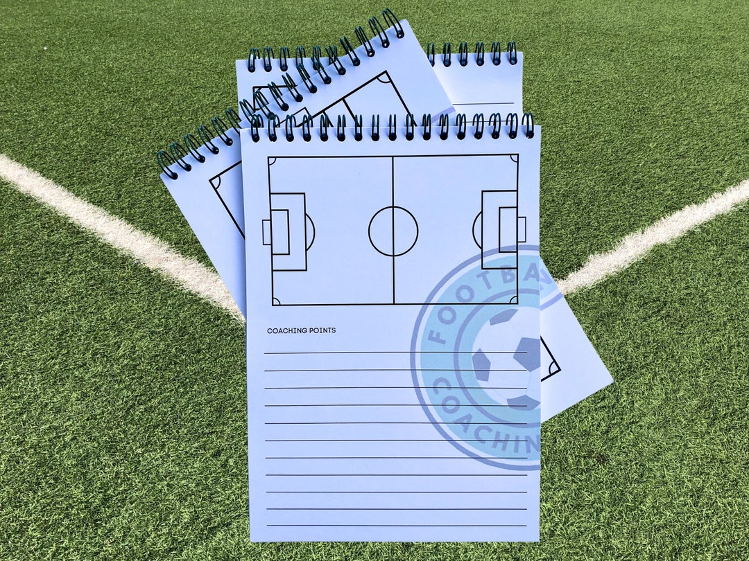 Football Coach Planner, Game-related Practice, A5 Football Notebook ...