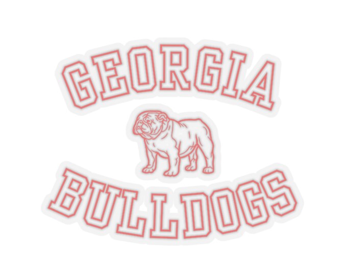 Georgia Bulldogs UGA 12 Premium Vinyl Decal Licensed NCAA - Etsy