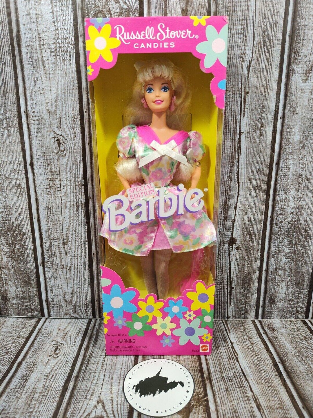 1996 Mattel Barbie Doll Special Edition Russell Stover Candies #16351 ...