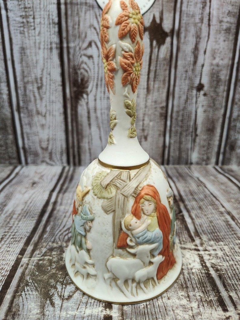 1986 Lefton China Bethlehem Collection Spirit of Bethlehem Nativity ...