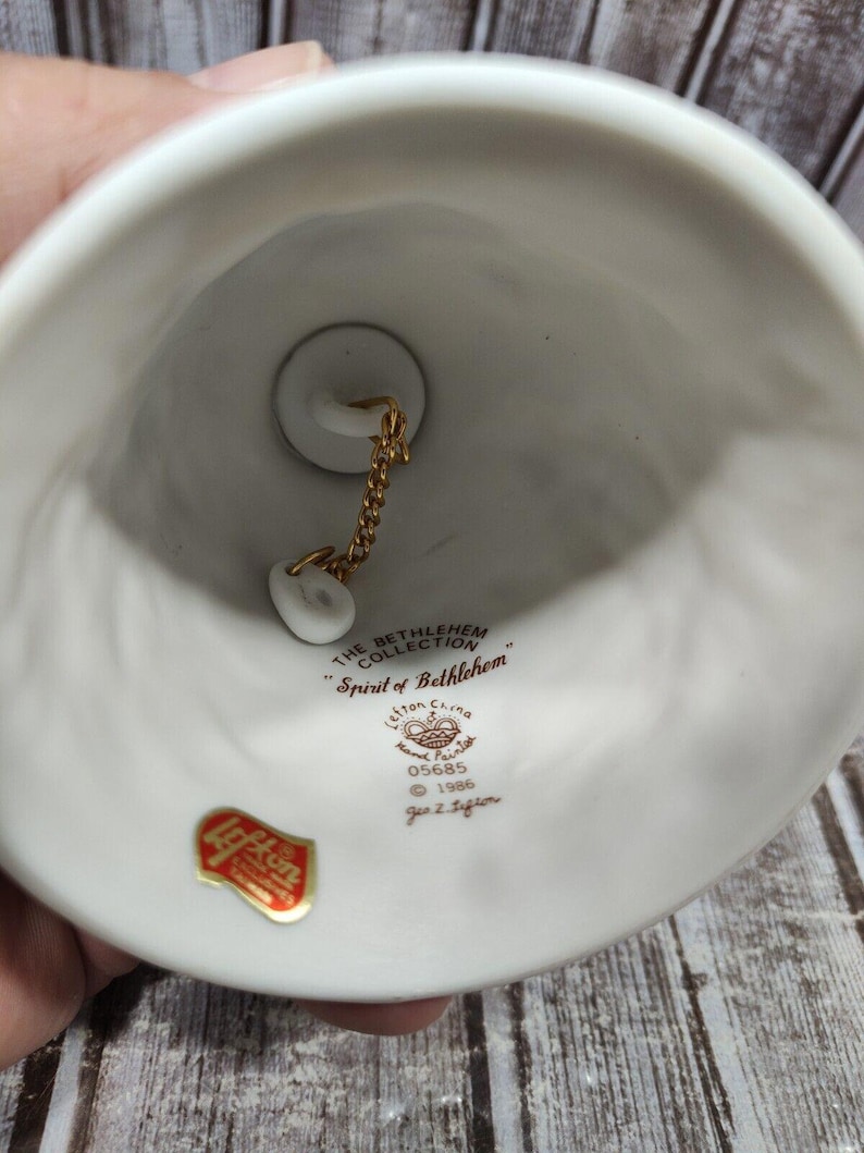 1986 Lefton China Bethlehem Collection Spirit of Bethlehem Nativity ...