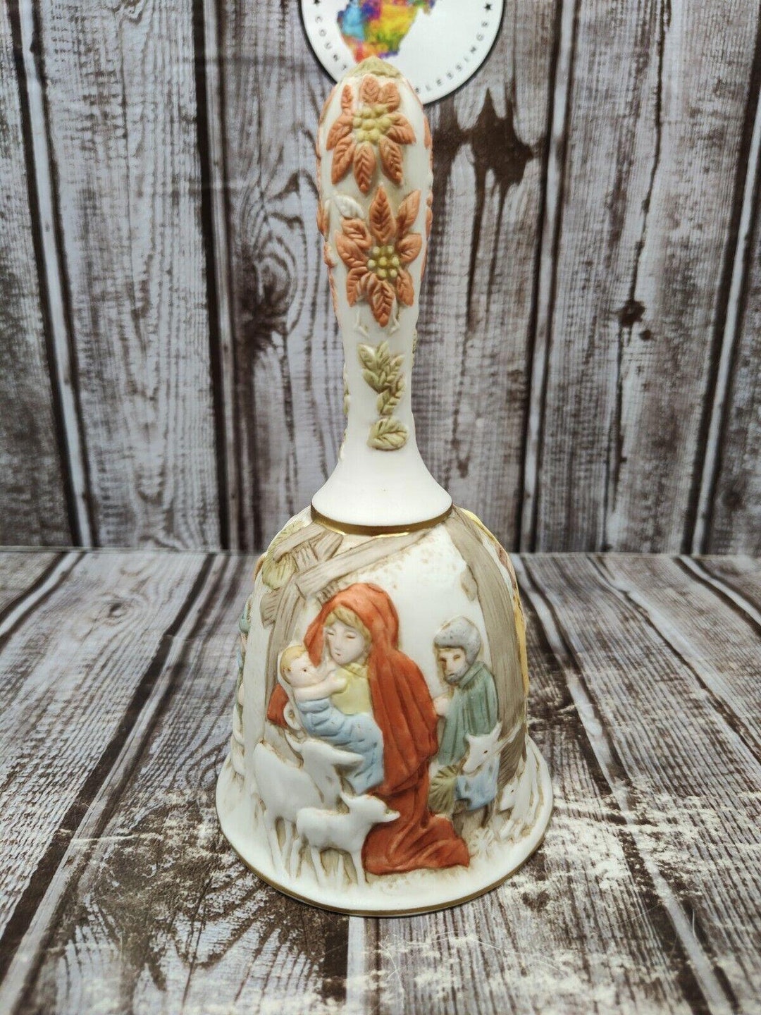 1986 Lefton China Bethlehem Collection Spirit of Bethlehem Nativity ...