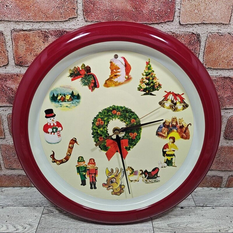 Musical Christmas Clocks - Etsy