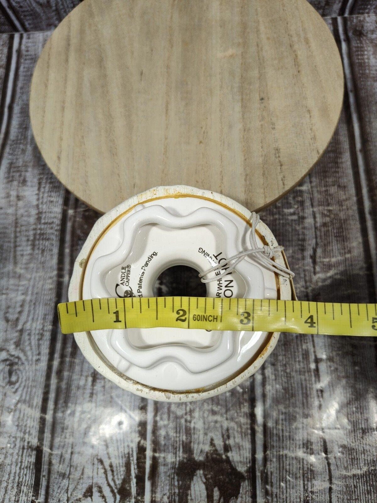 Candle Capper Snowman Family Decorating Fence Birdhouse Bunny - Etsy