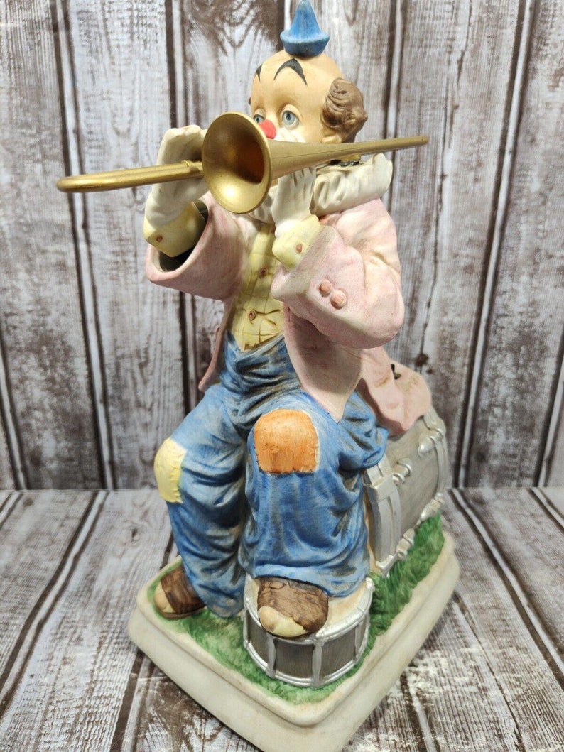 1988 Waco Melody in Motion Spotlight Clowns Trombone Animated Musical ...