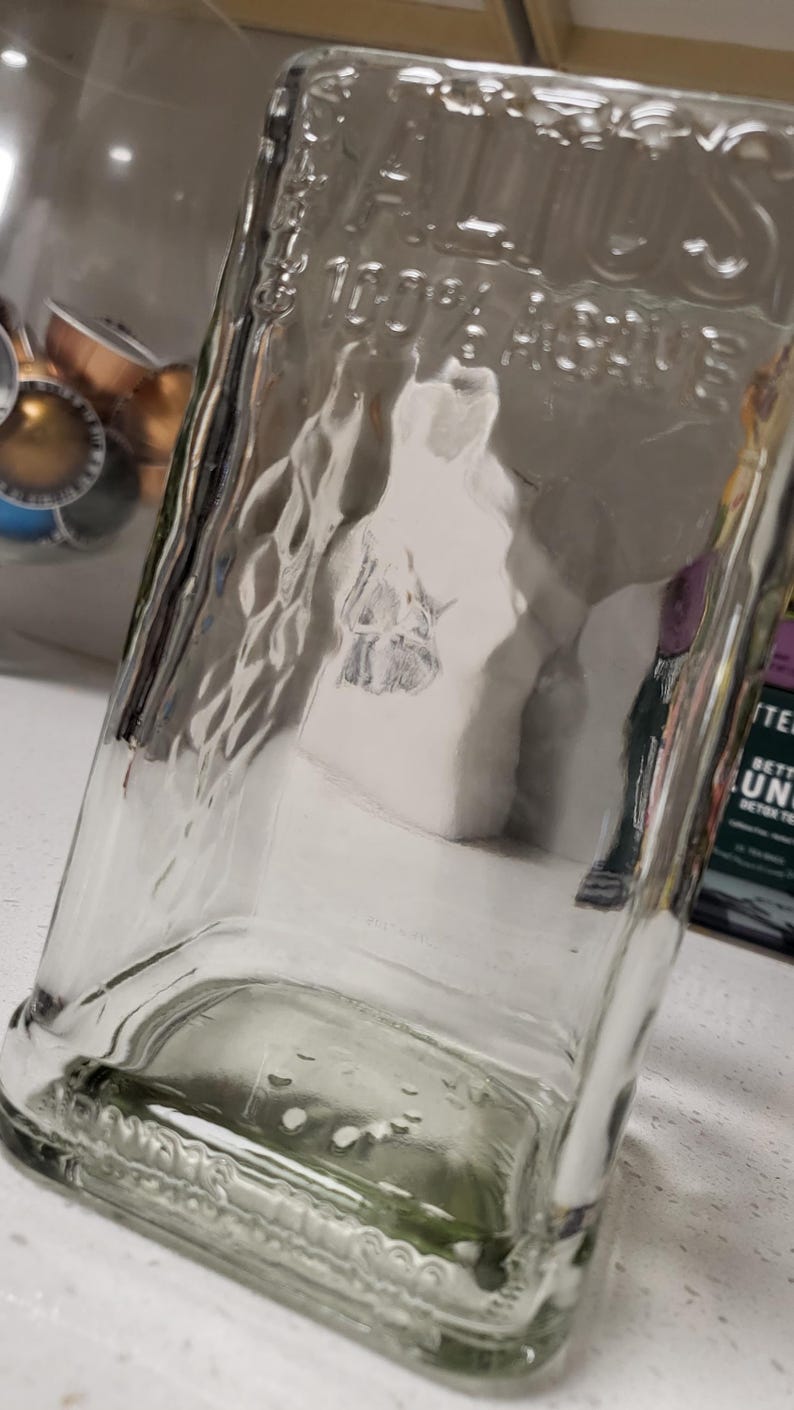 Olmeca Altos Tequila Bottles Hand-cut Into 6" Drinking Glasses. - Etsy