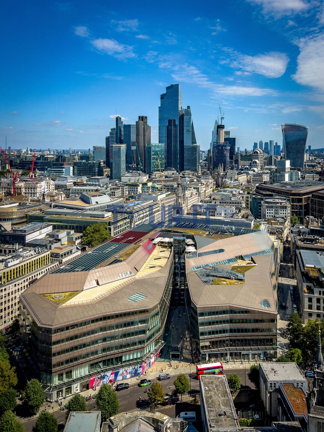 London Skyline From St Pauls London A4 Photography City Print - Etsy
