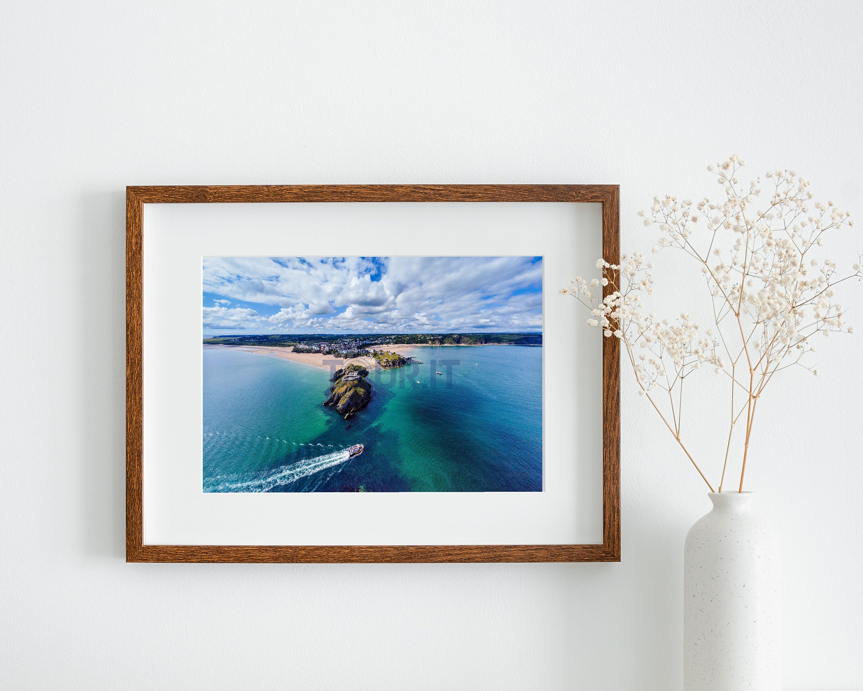 Tenby North & South Beach, Catherine Island A4/A3 Photography Beach ...