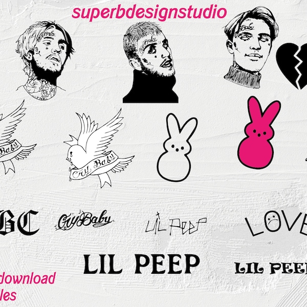 Lil Peep Drawing - Etsy