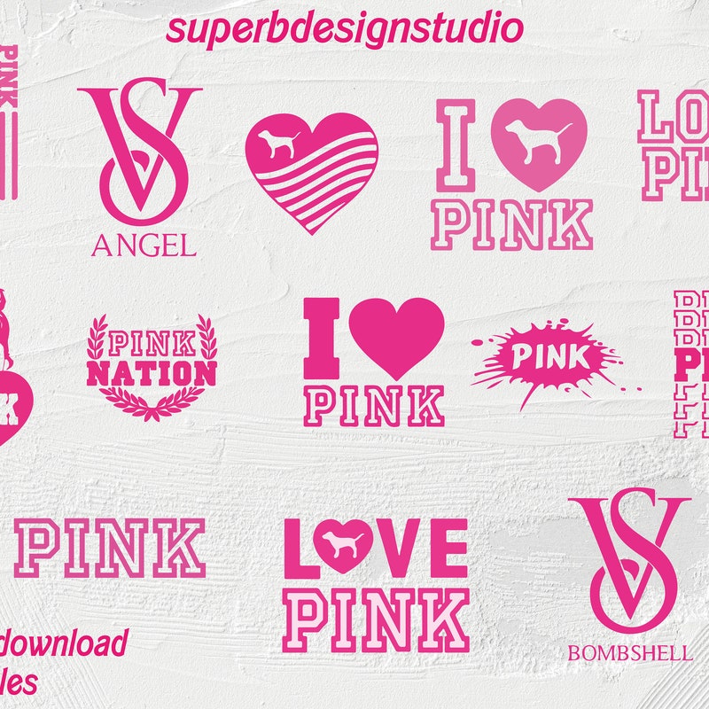 Pink Svg - Etsy