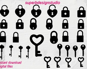 Key SVG, Key Clipart, Keys Svg Bundle, Magic Key Svg, Vintage Key Svg ...