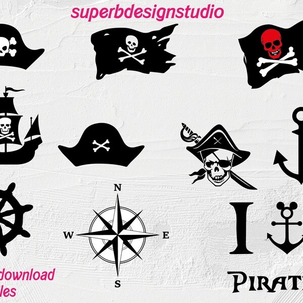 Pirate Silhouette - Etsy