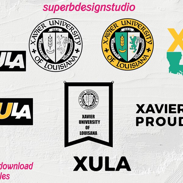 Xavier University Svg - Etsy