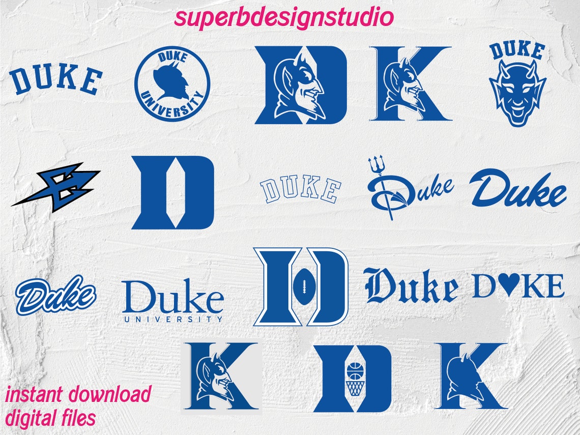 Duke Svg Bundle, Blue Devils, Devils Svg,duke Devils Svg,university ...