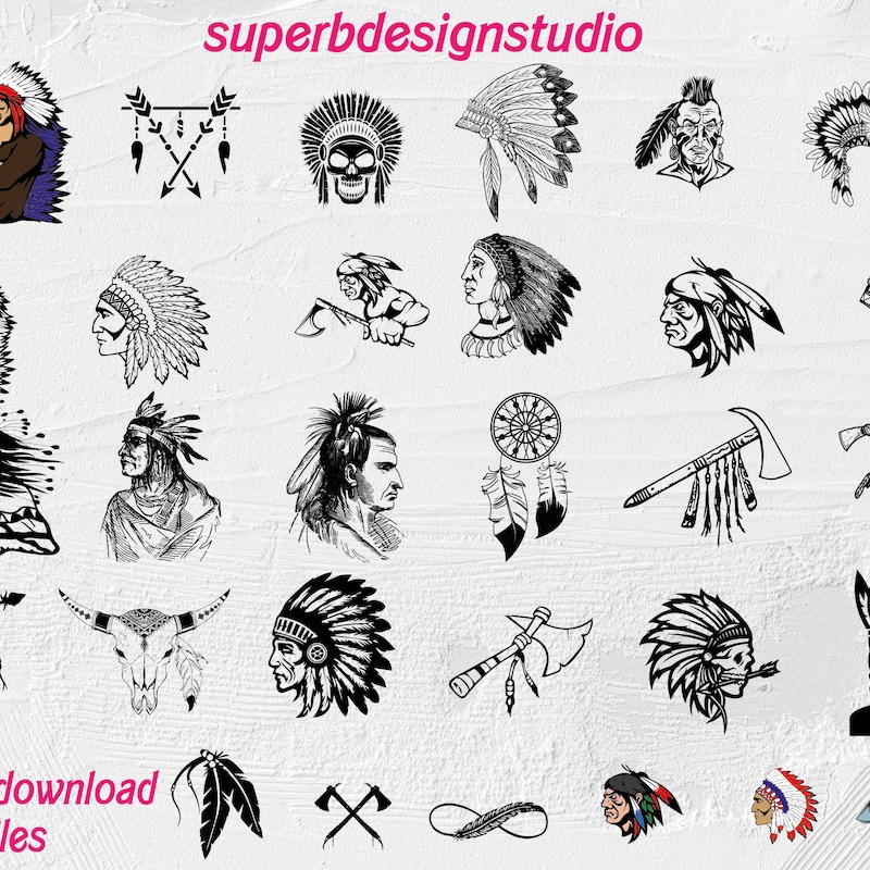 Indian Svg - Etsy