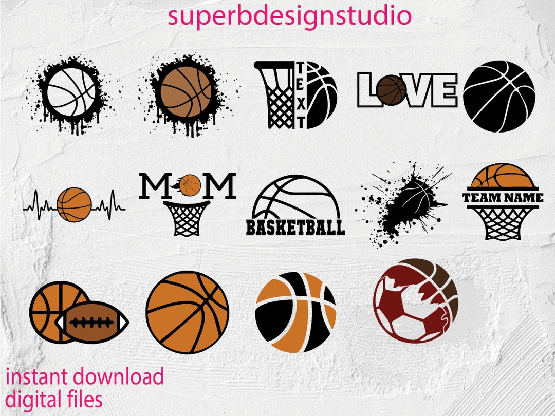 BASKETBALL BUNDLE SVG, Basketball Svg, Basketball Svg for Cricut ...
