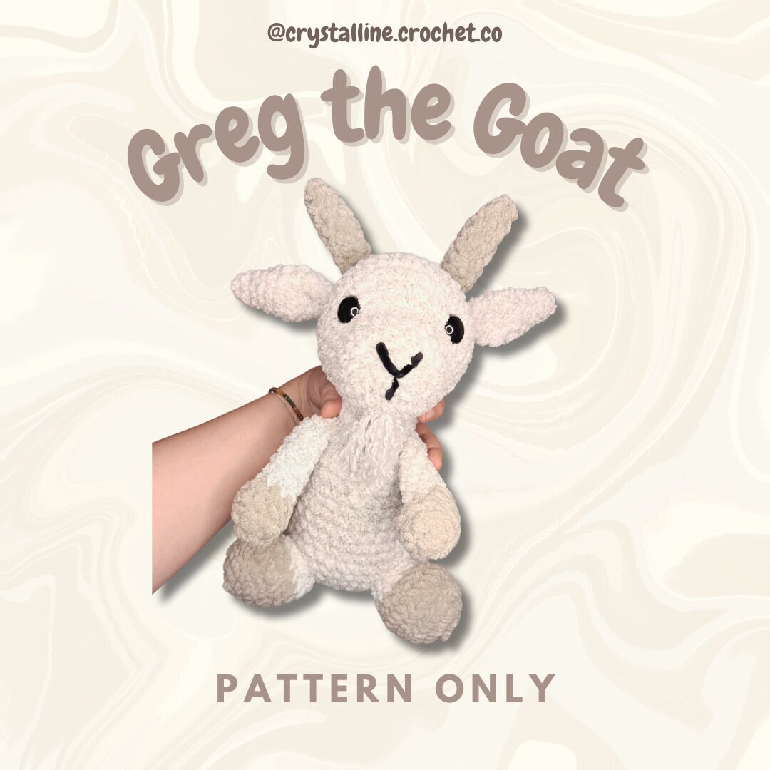PDF PATTERN ONLY - Greg the Goat Crochet Pattern - Etsy