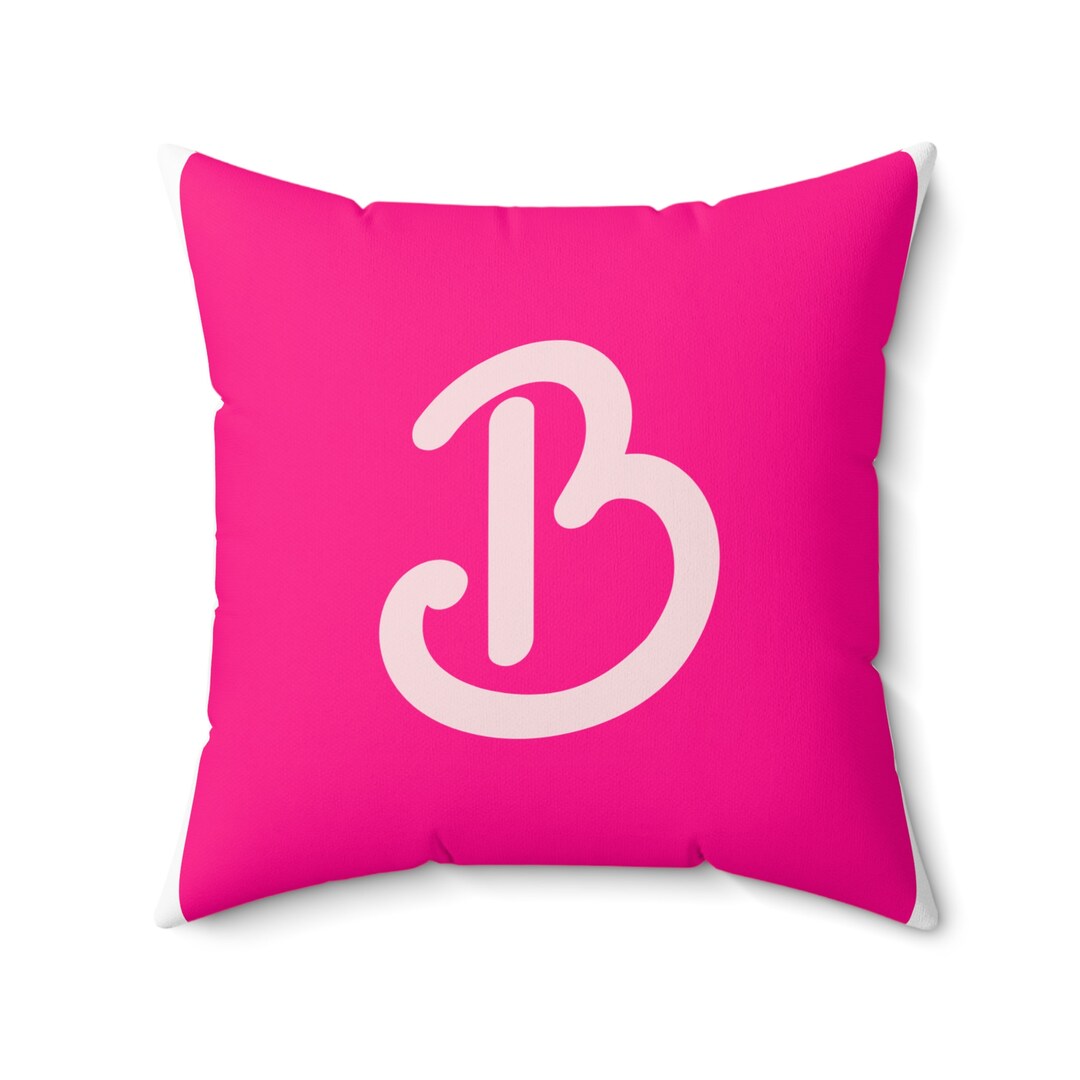 Barbie Pink Square Pillow - Etsy