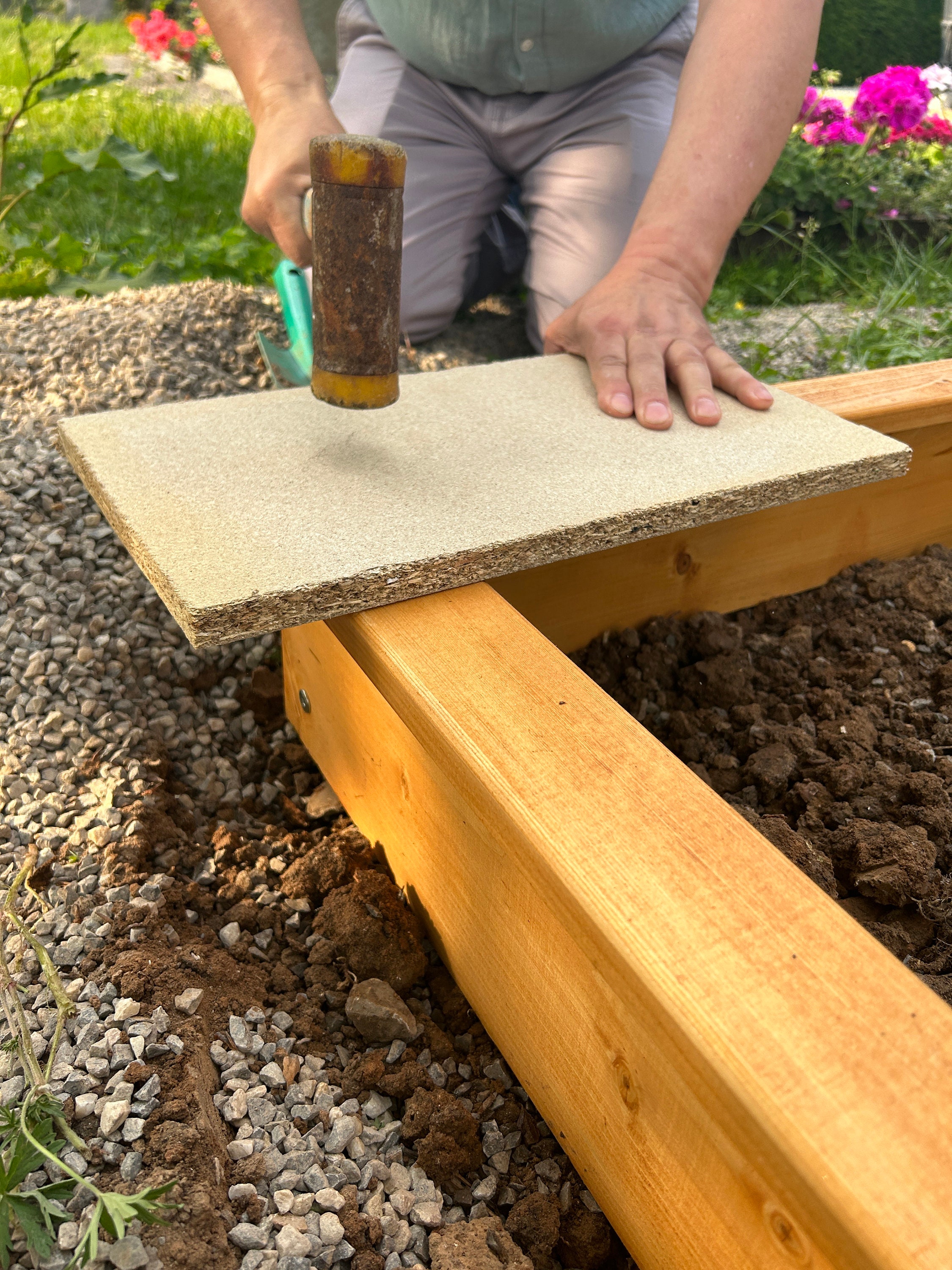 Grave Border Urn Grave Frame 100 X 100 Cm - Etsy UK