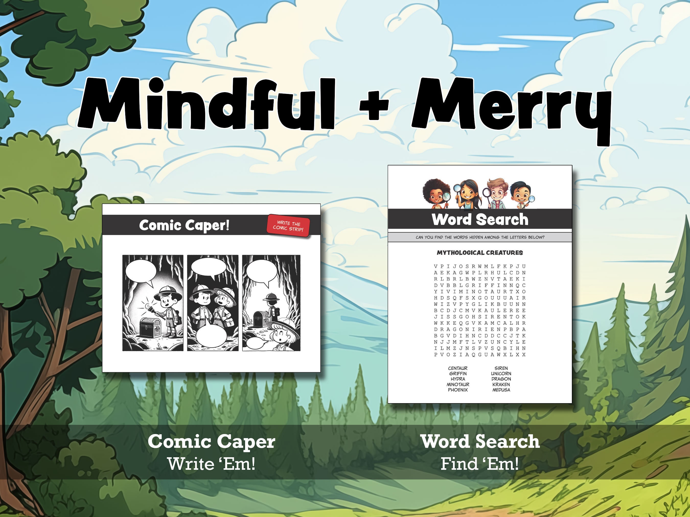 Activity Pack for Adventurers of 15 Activity Pages for Kids in ...