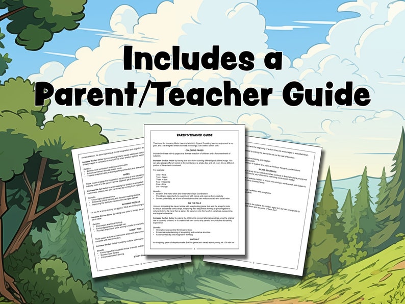 Activity Pack for Adventurers of 15 Activity Pages for Kids in ...