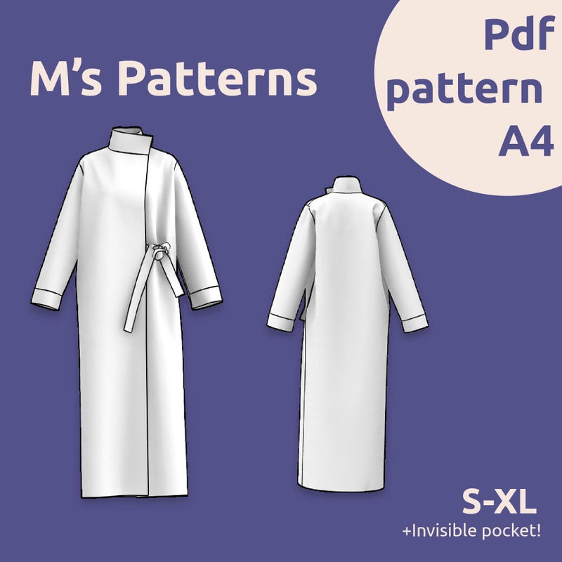 Coat Pattern - Etsy