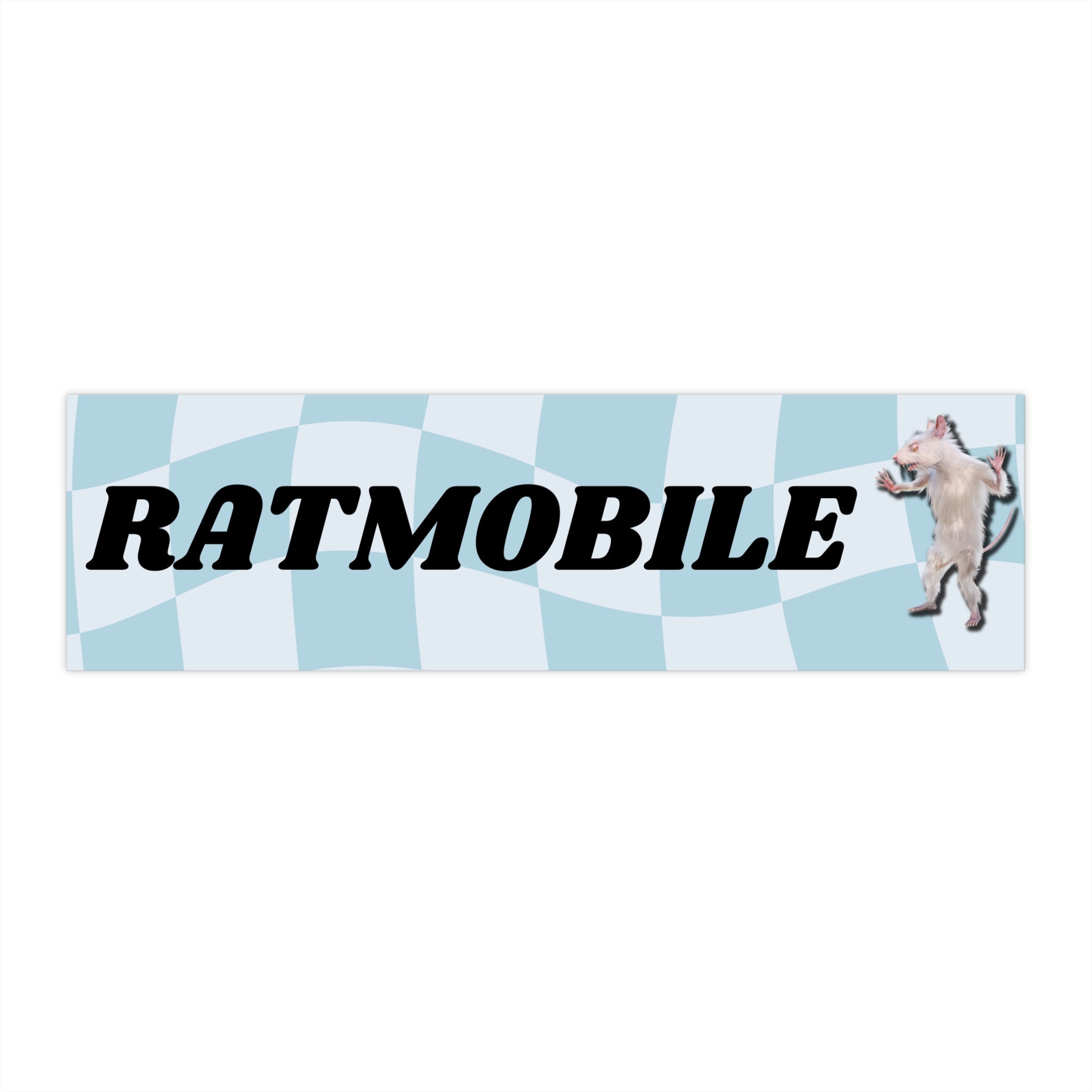 Ratmobile Bumper Sticker, Funny Meme Bumper Sticker, Funny Gen Z Sticker, Y2K Bumper Sticker - Etsy